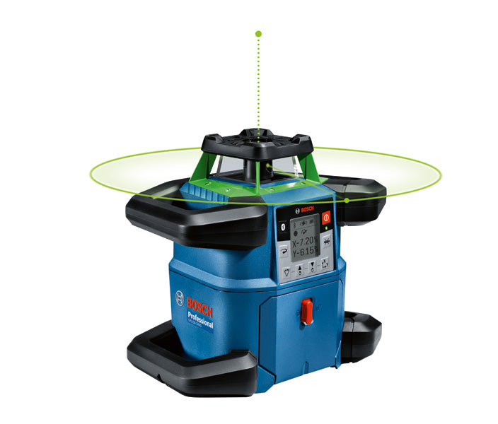 Bosch GRL 650 CHVG + LR65G + RB60 + WM6 + RC6 Professional Rotary Lase ...