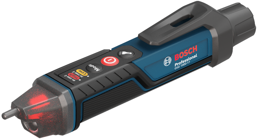 Bosch Professional GVD 1000-17 Professional Non-Contact Voltage Tester ...