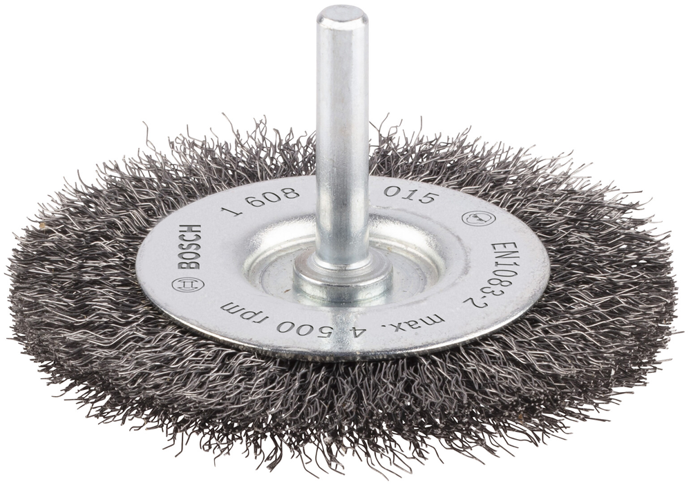 Bosch Professional Metal clean Wire Wheel Straight Shank 75x0.2mm 1608 ...