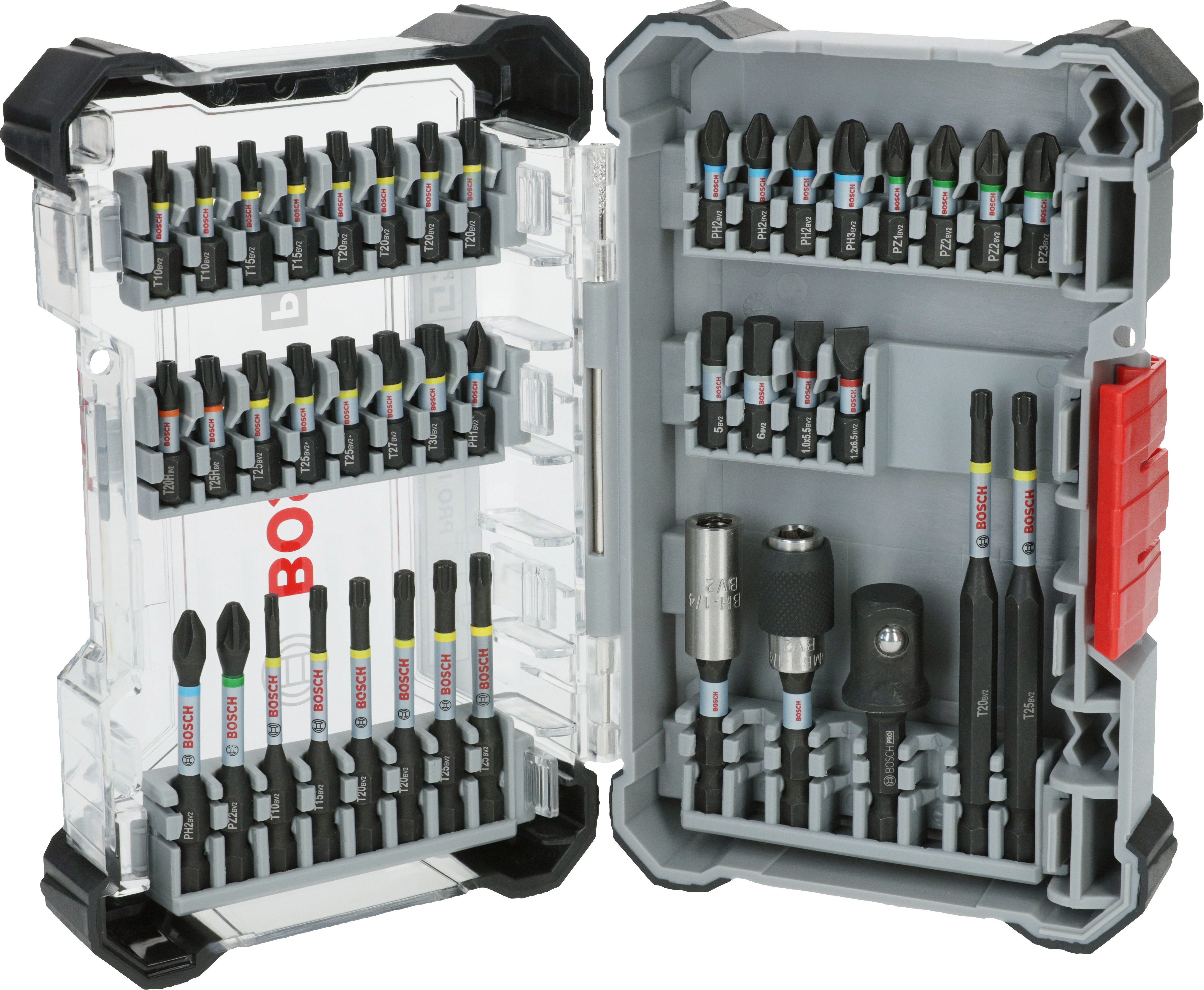 Bosch PRO Impact Screwdriving Set 41 pcs 2608521U78 – Campbell Miller Tools