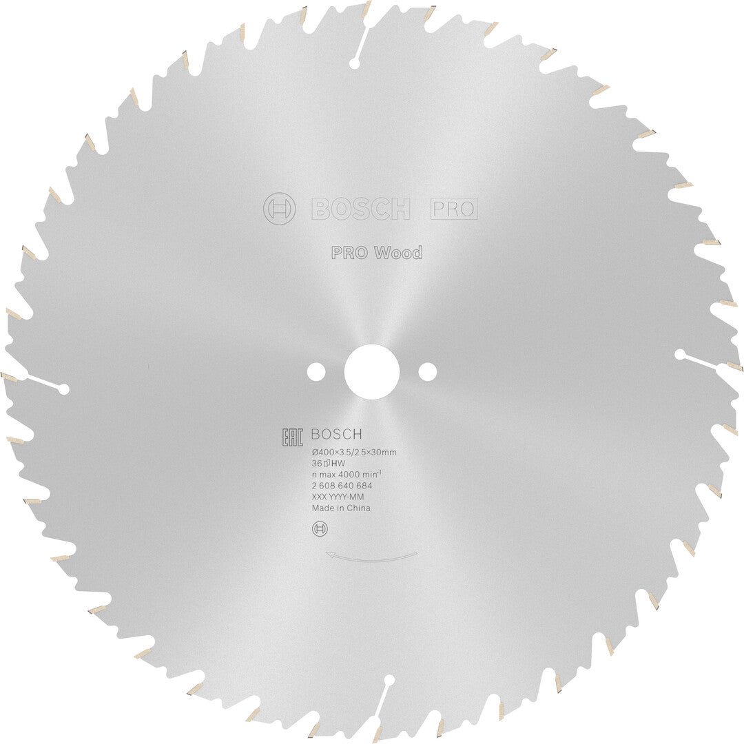Bosch Professional Wood Circular Saw Blade 400x3.5x30mm 2608640684 ...
