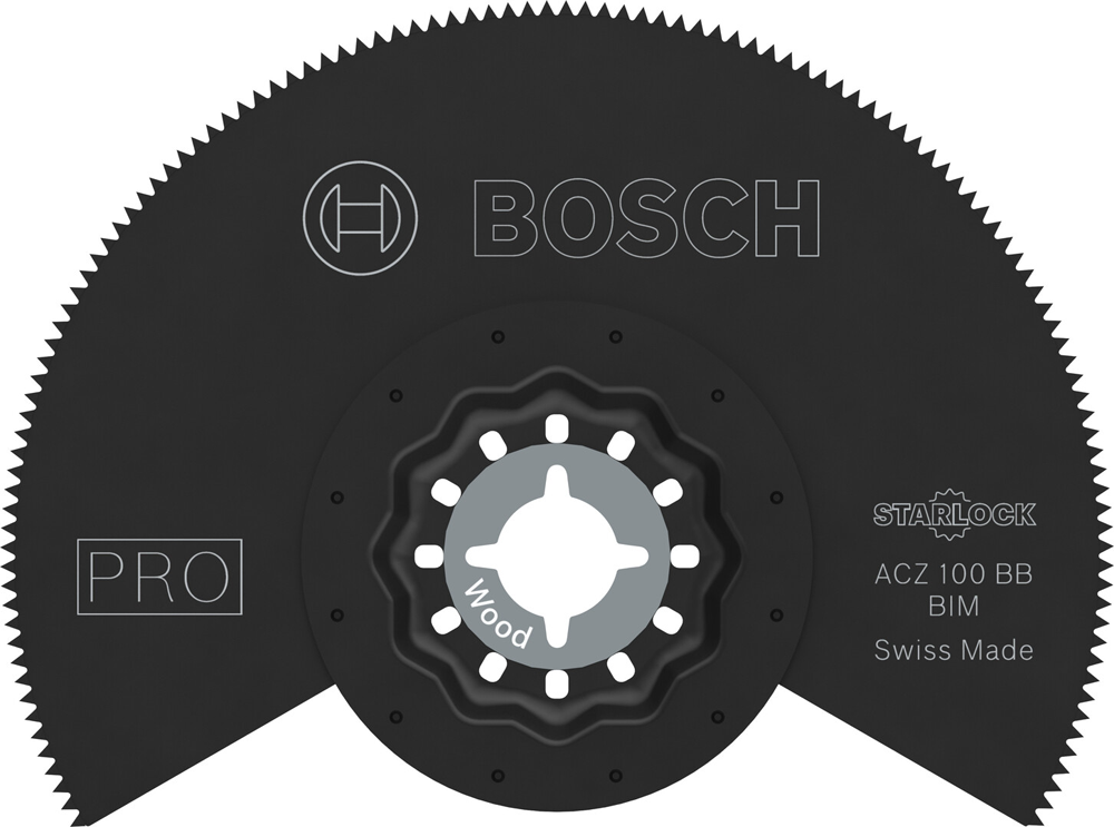 Bosch Professional ACZ 100 BB Multitool Blade 100mm 2608669118 ...