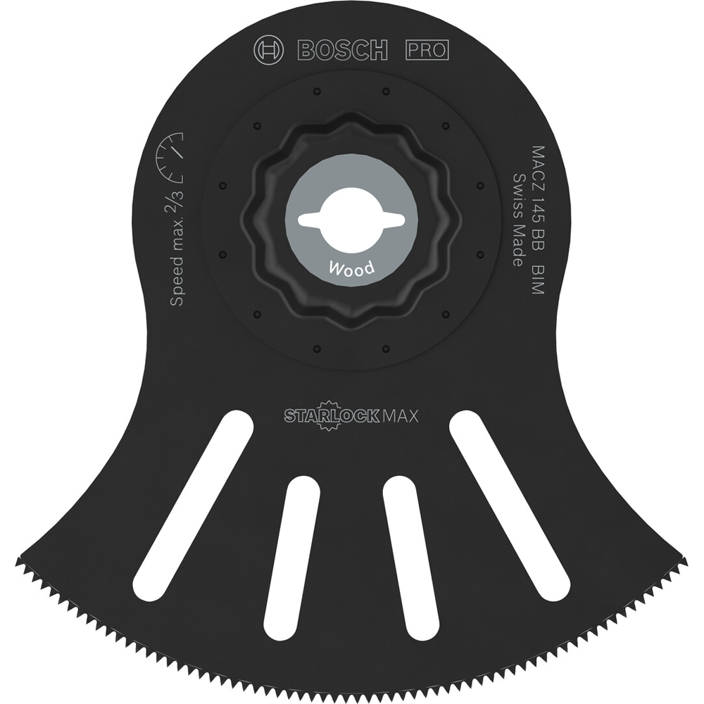 Bosch Professional MACZ 145 BB Multitool Blade 100x50mm 2608669139 ...