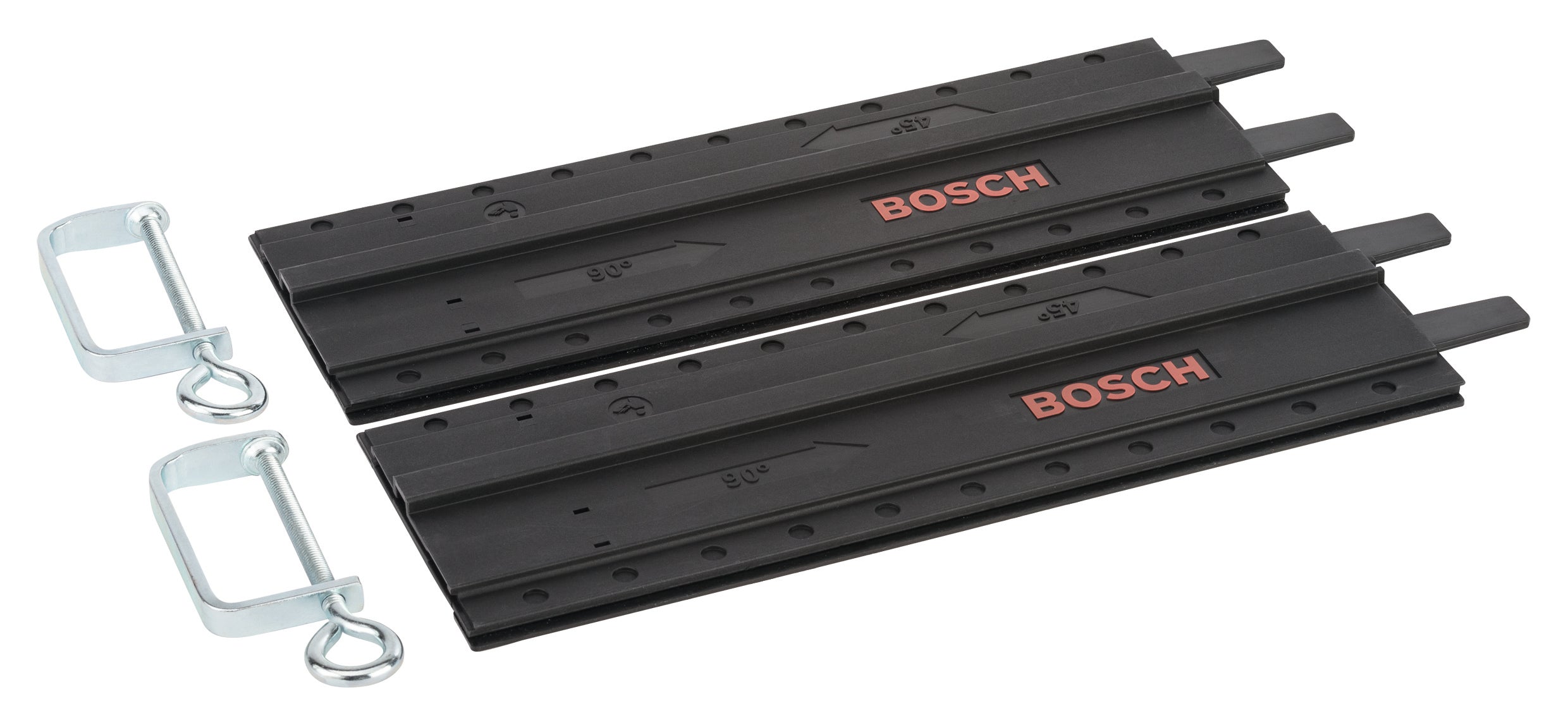 Bosch DIY 2 guide rails with 2 clamp 2609255732 – Campbell Miller Tools