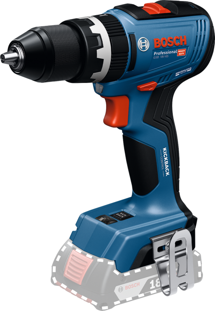 Bosch Combi Driver GSB 18V-65 (Bare tool, Carton) Cordless 06019N3300 ...