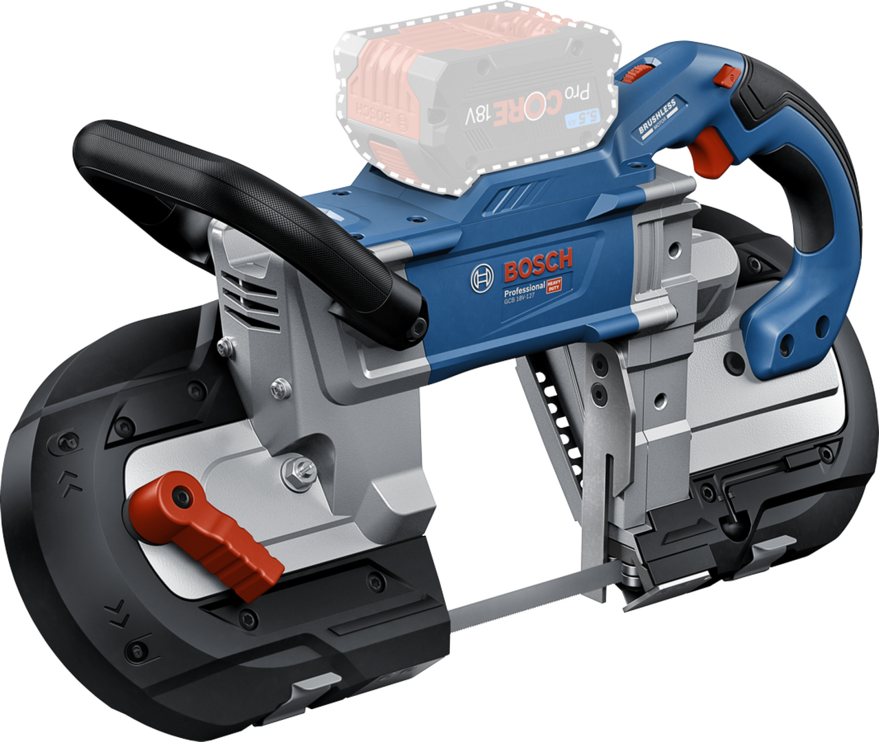 Bosch GCB 18V-127 (body only, carton) 18V B/Saw Cordless 06012B7000 ...