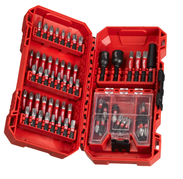 Milwaukee 4932492007 70 Piece ShockWave Impact Duty Screwdriving Bit S ...