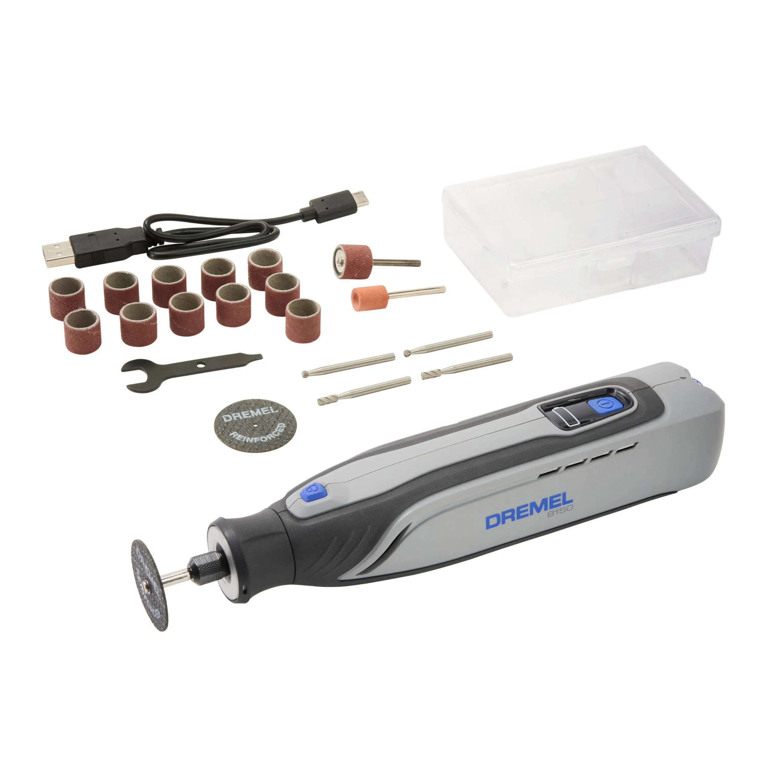 Dremel 8150-20 7.2v Lithium-Ion Brushless Multi-Tool Kit F0138150JA ...