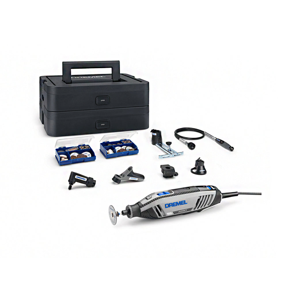 Dremel 4250-6/128 Multi-Tool Kit Platinum Box F0134250JT – Campbell ...