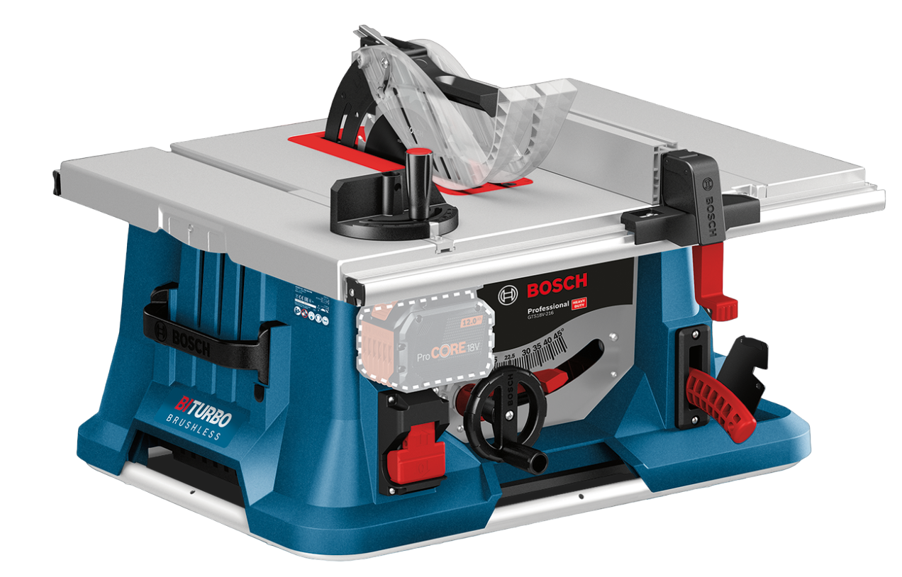 Bosch Professional GTS 18V 216 Cordless Table Saw 0601B44000 – Campbell ...