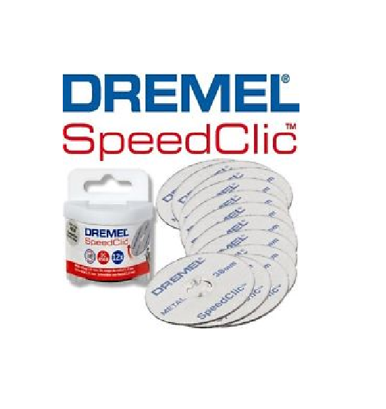 DREMEL EZ SpeedClic: Metal Cutting Wheels 12 Pack. 2615S456JD ...