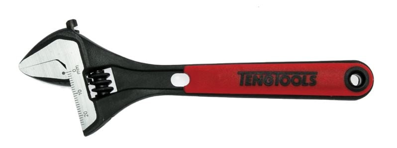 Teng 6" Adjustable Wrench With Bi Material Grip & Graduated Scale TEN ...