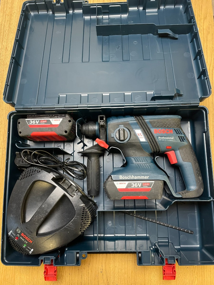 Bosch GBH 36 V EC CP 2 x 2AH Battery EX Demo 0611903R7XD – Campbell ...