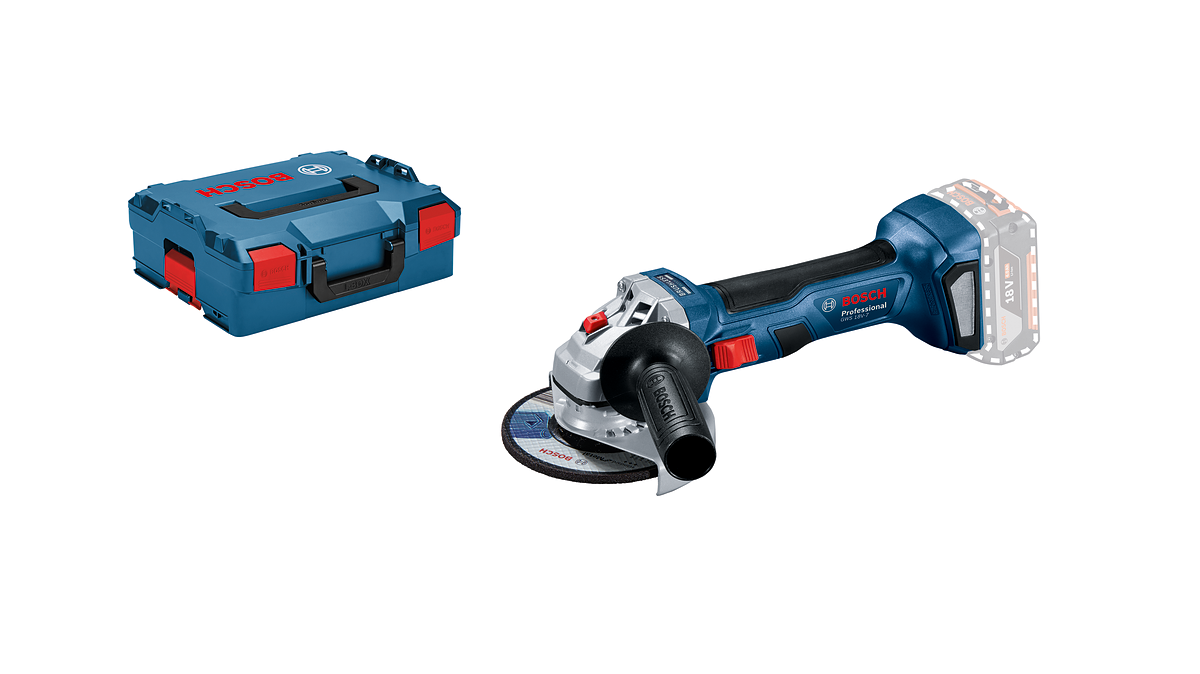 Bosch GWS 18V 7 Cordless Angle Grinder 06019H9004 – Campbell Miller Tools