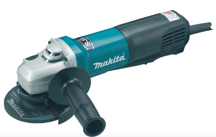 Makita 9564PCV 115mm Paddle Angle Grinder 110v – Campbell Miller Tools
