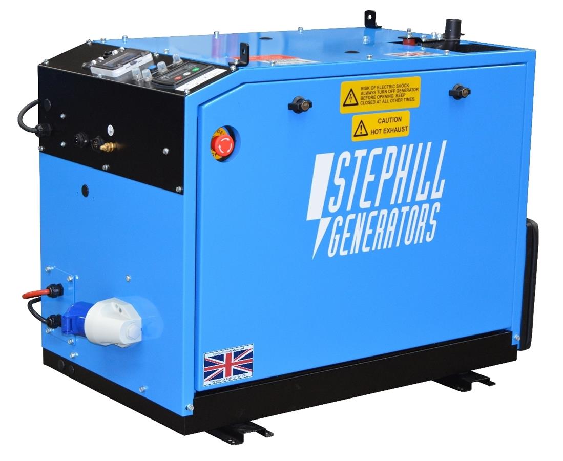 Stephill SSD6000W2 6.0kVA Super Silent Welfare Diesel Generator ...